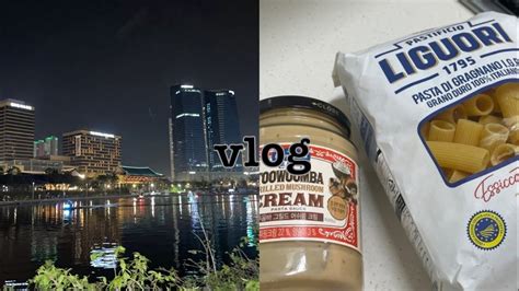 직장인 퇴근 후 일상 크림 파스타 해먹기 Vlog Youtube