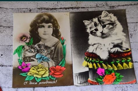 Фото картина радянська кіт — ціна 190 грн у каталозі Картини Купити