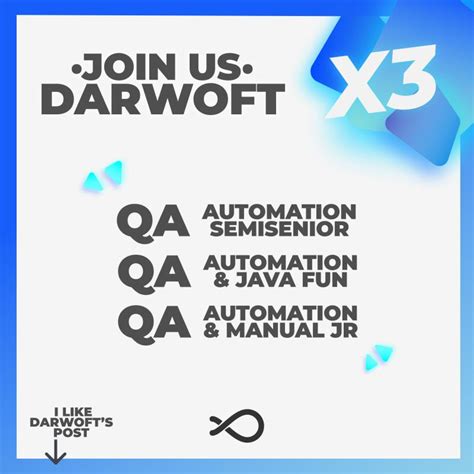 Darwoft On Linkedin Openings Wearehiring Qaautomation Qaengineer Qamanual Wearehiring…