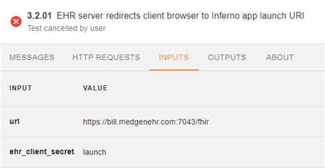 Inferno Test Suite Ehr Practitioner App Issue Onc Healthit Onc Certification G Test