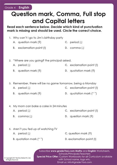 Punctuation Worksheets Punctuation Worksheets Free English Worksheets Punctuation