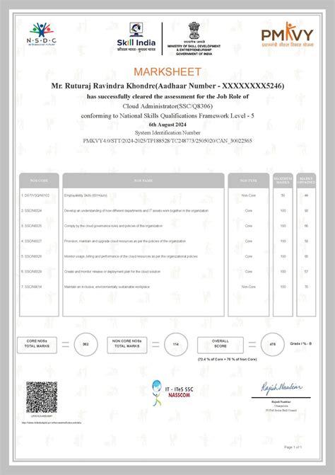 Ruturaj Khondre On Linkedin Cloudadministrator Pmkvy Cloudcomputing