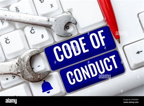 Conceptual Caption Code Of Conduct Business Overview Ethics Rules