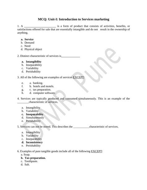 pdf mcq unit i