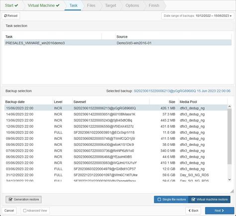 5 1 0vmware Restore Sepsesam