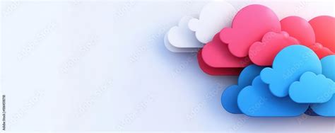 Ilustración De Stock Multi Layered Cloud Architecture Diagram With Nodes And Connections Cloud