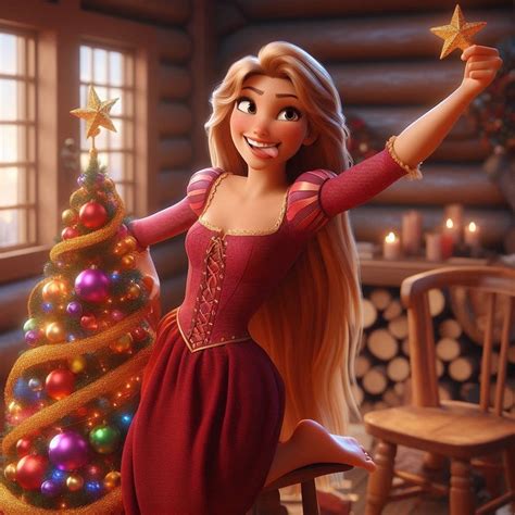 Festive Rapunzel Selfie Sort Of By Gaugedphoton On Deviantart