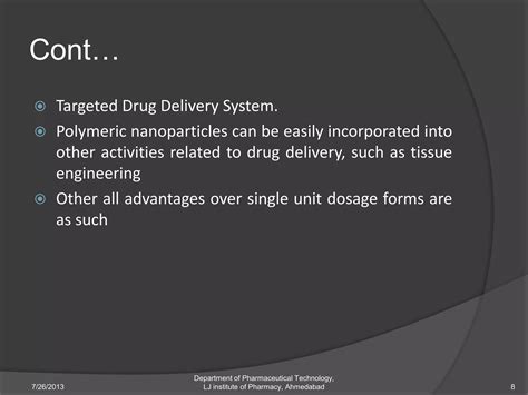 Polymeric Nanoparticles A Novel Approach Pptx