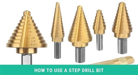 How To Use A Step Drill Bit Step By Step Guide Drill Villa