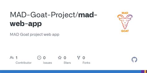 Github Mad Goat Projectmad Web App Mad Goat Project Web App