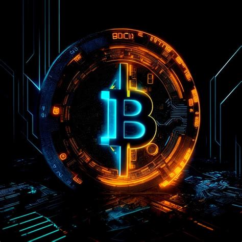 Premium Ai Image Bitcoin Computer