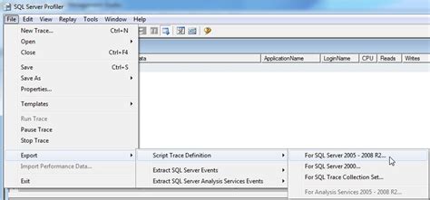 Tracing Introduction Simple Sql Server