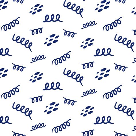 Curls Abstract Scribble With Hand Drawn Line Doodle Decorative Curls