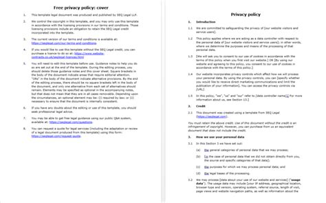 GDPR Data Mapping Template 10 Print Ready Templates Demplates