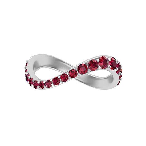 Wave Pattern Red Ruby Ring Temple And Grace Nz
