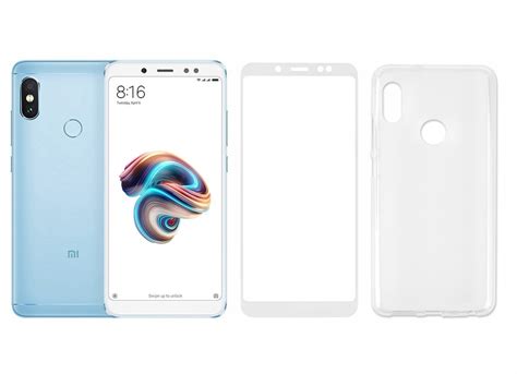 Xiaomi Redmi Note 5 464 Gb Niebieski Blue SzkŁo 7448966612