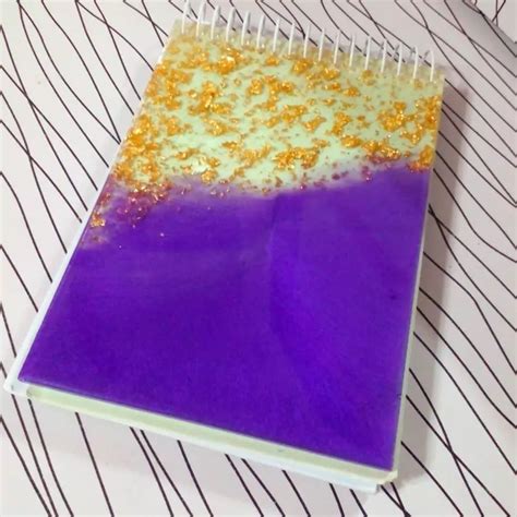 خرید و قیمت دفتر یادداشت رزینی سایز متوسط از غرفه یاسوری رزین