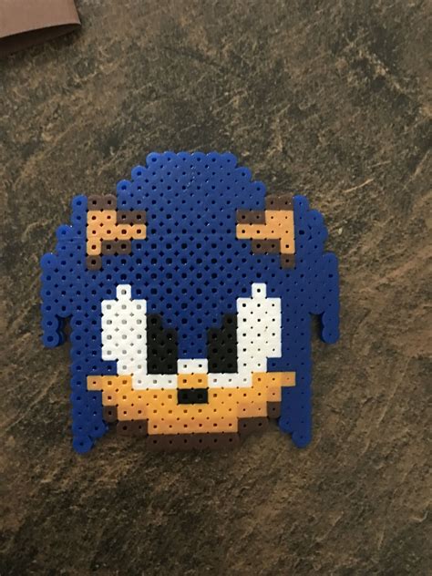 Sonic Perler Beads