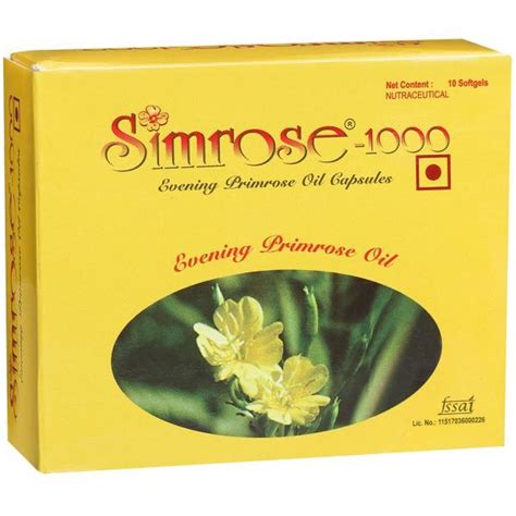 Simrose 1000 Soft Gelatin Capsule View Usage Side Effects Price And