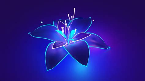 D Flower Model Animation Blender D Animation Behance