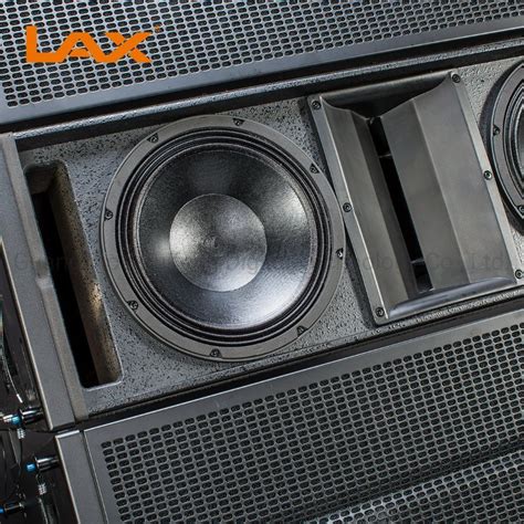 Dual 10 Inch Two Way Bi Amp Line Array System Passive Pa Speaker Line