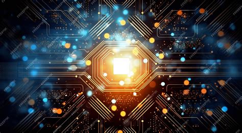 Ultra Hd Technology Background Abstract Technology Wallpaper Dark Technology Background