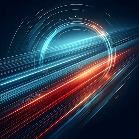 Dynamic Light Trails Stock Illustration Illustration Of Glowing 367713870