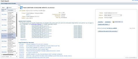 Oracle 查询下载补丁集oracle补丁下载 Csdn博客 Oracle 查询下载补丁集oracle补丁下载 Csdn博客