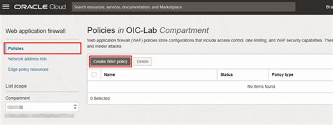 Oci Waf를 사용하여 Oracle Integration프로세스 커스텀 엔드포인트 구성 및 보호