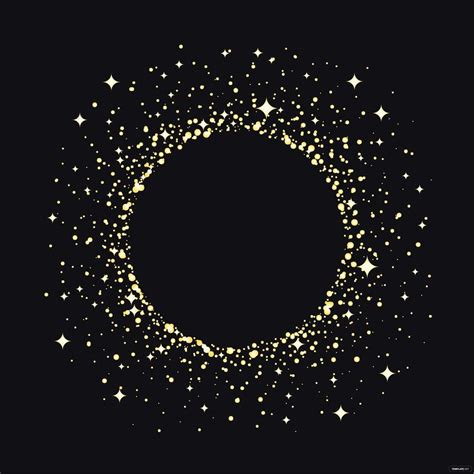 Round Sparkle Vector In Illustrator Svg  Eps Png Download