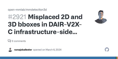Misplaced 2d And 3d Bboxes In Dair V2x C Infrastructure Side Dataset In
