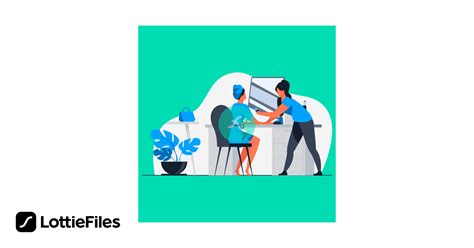 Free Makeup Artist Lottie Json Animation Animation By Tinymotion