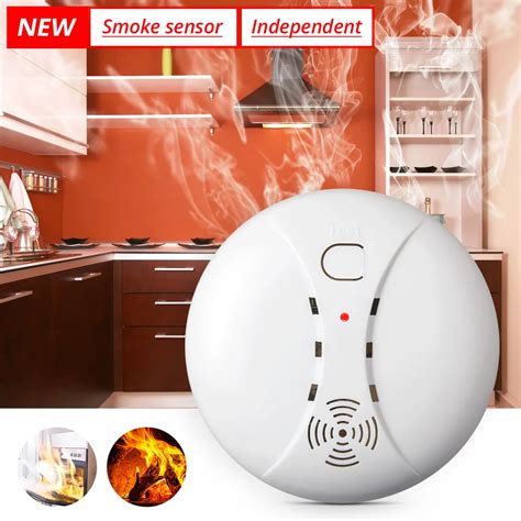 Fuers беспроводной независимый детектор дыма противопожарный S04 датчик дыма Сигнализация 85 дБ