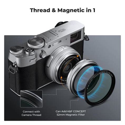 Fuji X100 Lens Mcuv Filter Kandf Concept