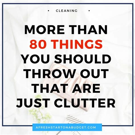 Decluttering Challenge For Busy Moms Throw It All Away Declutter Getting Rid Of Clutter