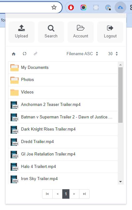 Browser Extension File Upload Script