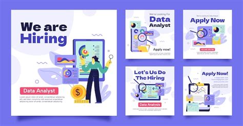 Free Vector Data Analysis Template Design