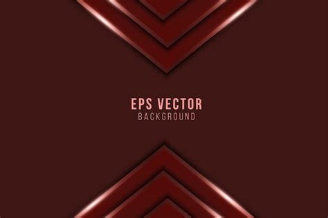 Premium Vector Dark Red Abstract Luxury Shapes Overlapping On Dark Red Background Template