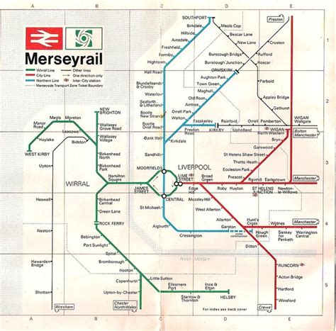 1981 Merseyrail Map Flickr Photo Sharing