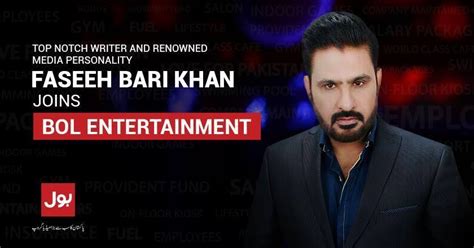 Bol Welcomes The Top Notch Writer And Renowned Media Personality