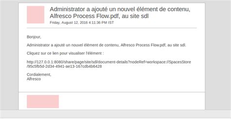 Alfresco Email Attachment Came Link Not A File Stack Overflow
