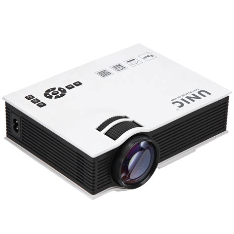 Portable Led Projector With Remote Controller Vga Av Hdmi Sd Input [thp0310] Us 59 44