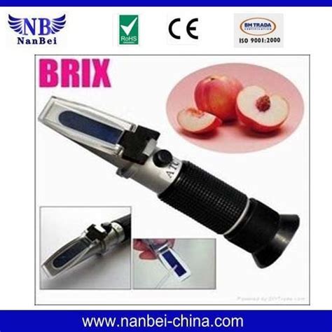 Lab Using Handheld Brix Refractometer High Quality Lab Using Handheld