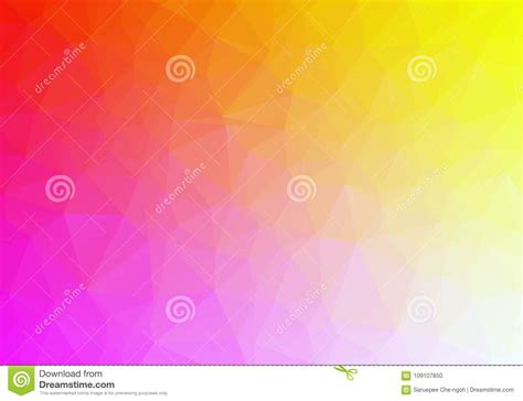 Colorful Abstract Vector Illustration Triangular Geometric Low Poly Graphic Background Stock