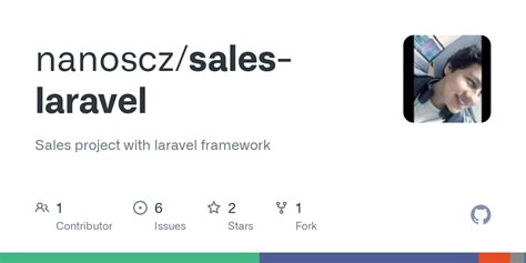 Github Nanosczsales Laravel Sales Project With Laravel Framework