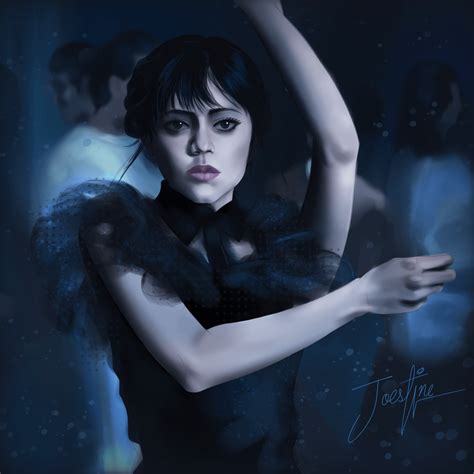 My Drawing Of Wednesday Rwednesdaytvseries