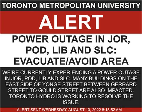 Digital Signage Community Safety And Security Toronto Metropolitan University Tmu