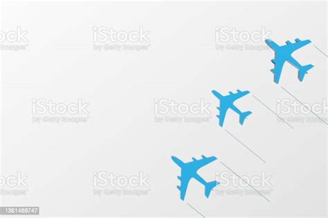 흰색 배경에 파란색 평면 3 파란색 평면 배경 항공기 배경 일러스트 3d 렌더러3 평면은 흰색 배경 그림 3d 렌더러에 파란색으로 표시됩니다 여객기 건물 계획 비행기 고립