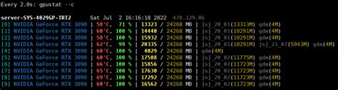 linux下查看所有gpu上的使用者和gpu占用情况 哔哩哔哩