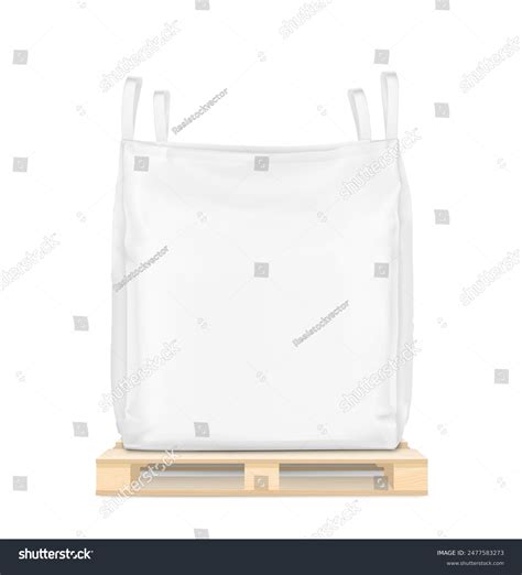 Flexible Intermediate Bulk Container Big Bag Stock Vector Royalty Free